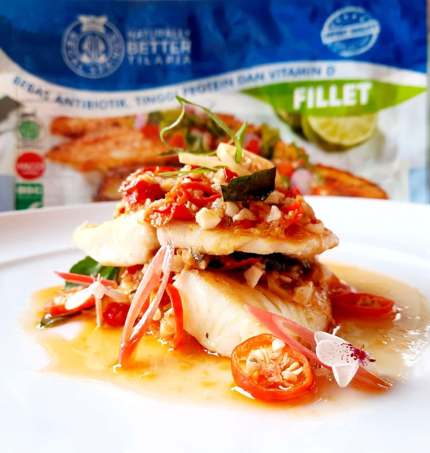 Tilapia Sambal Telur Asin - Regal Springs Indonesia