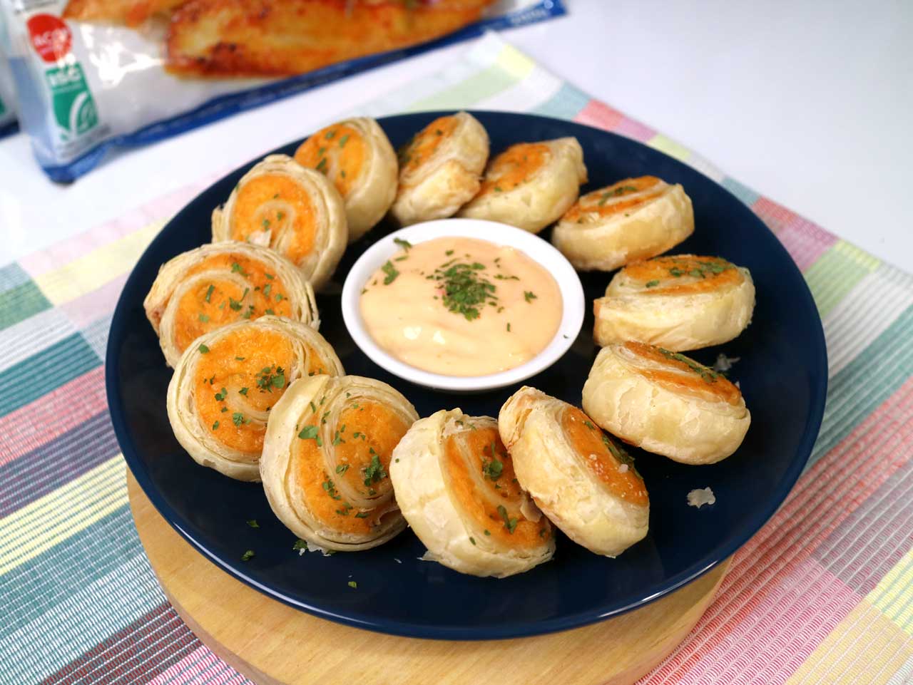 Pinwheel Tilapia And Cheese - Regal Springs Indonesia