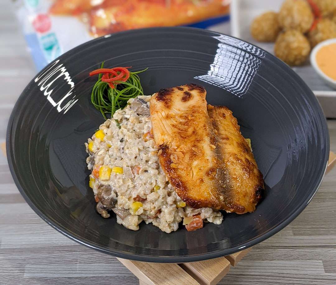 Oat Porridge Grilled Tilapia - Regal Springs Indonesia