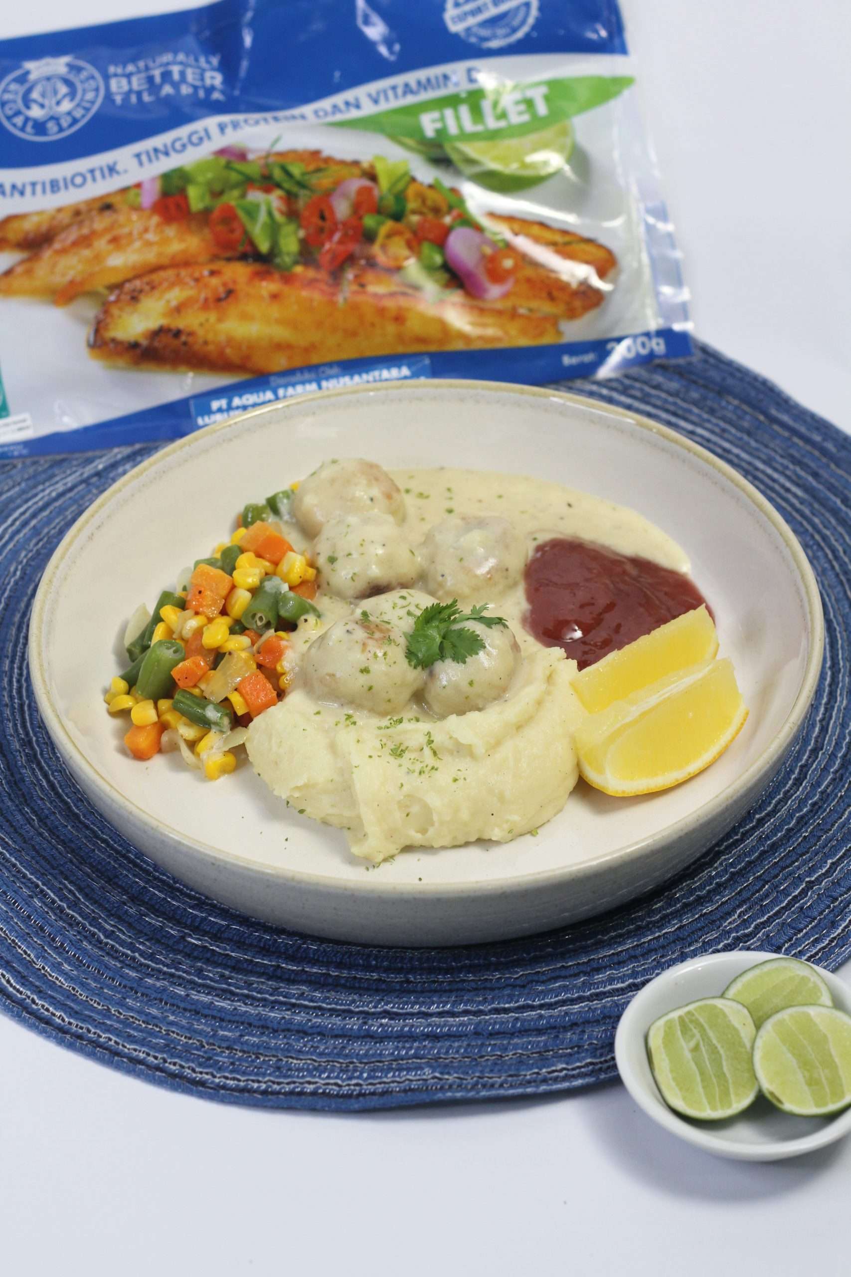 Swedish Tilapia Meatball - Regal Springs Indonesia