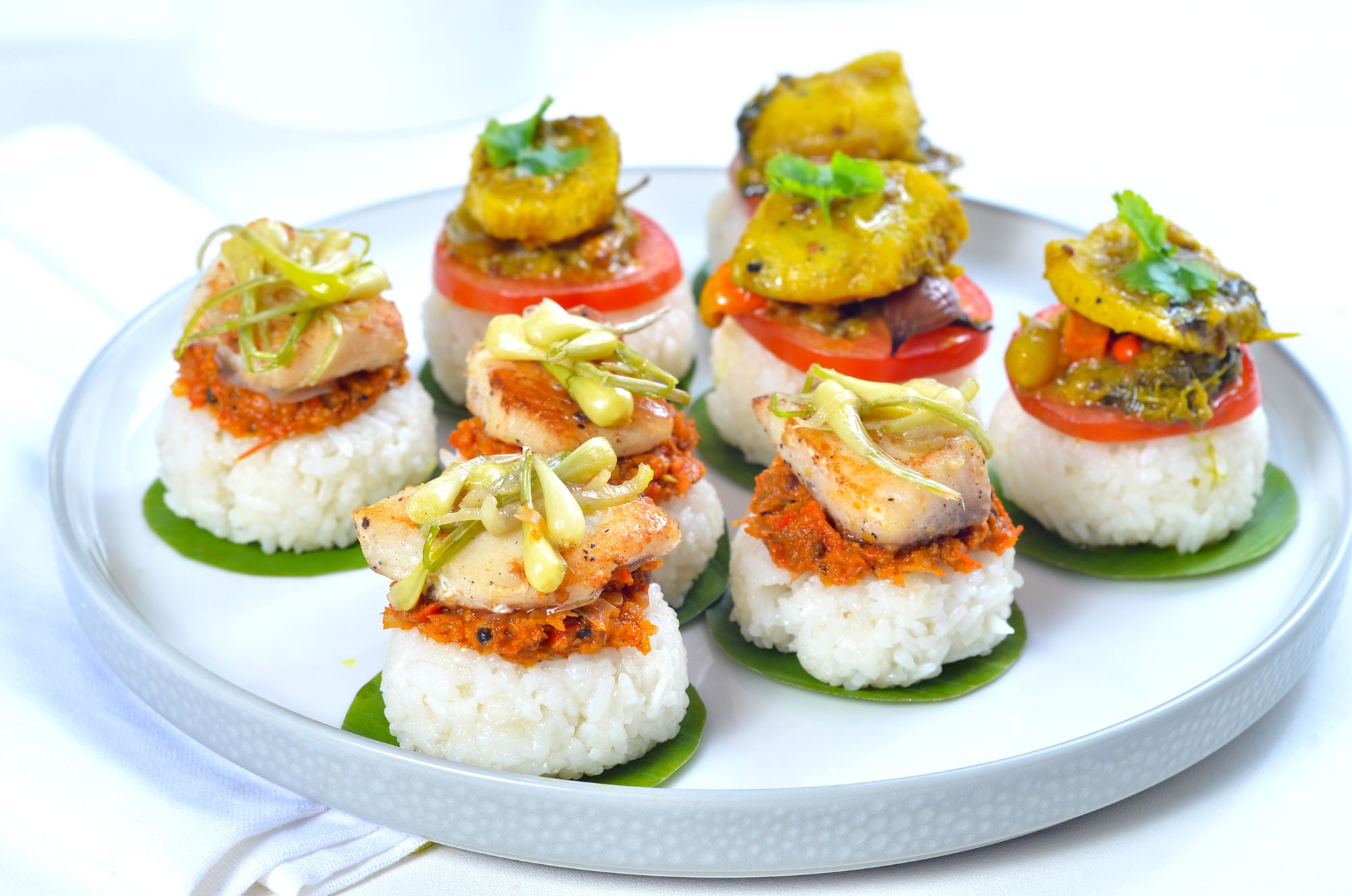 Tilapia Rice Canape - Regal Springs Indonesia