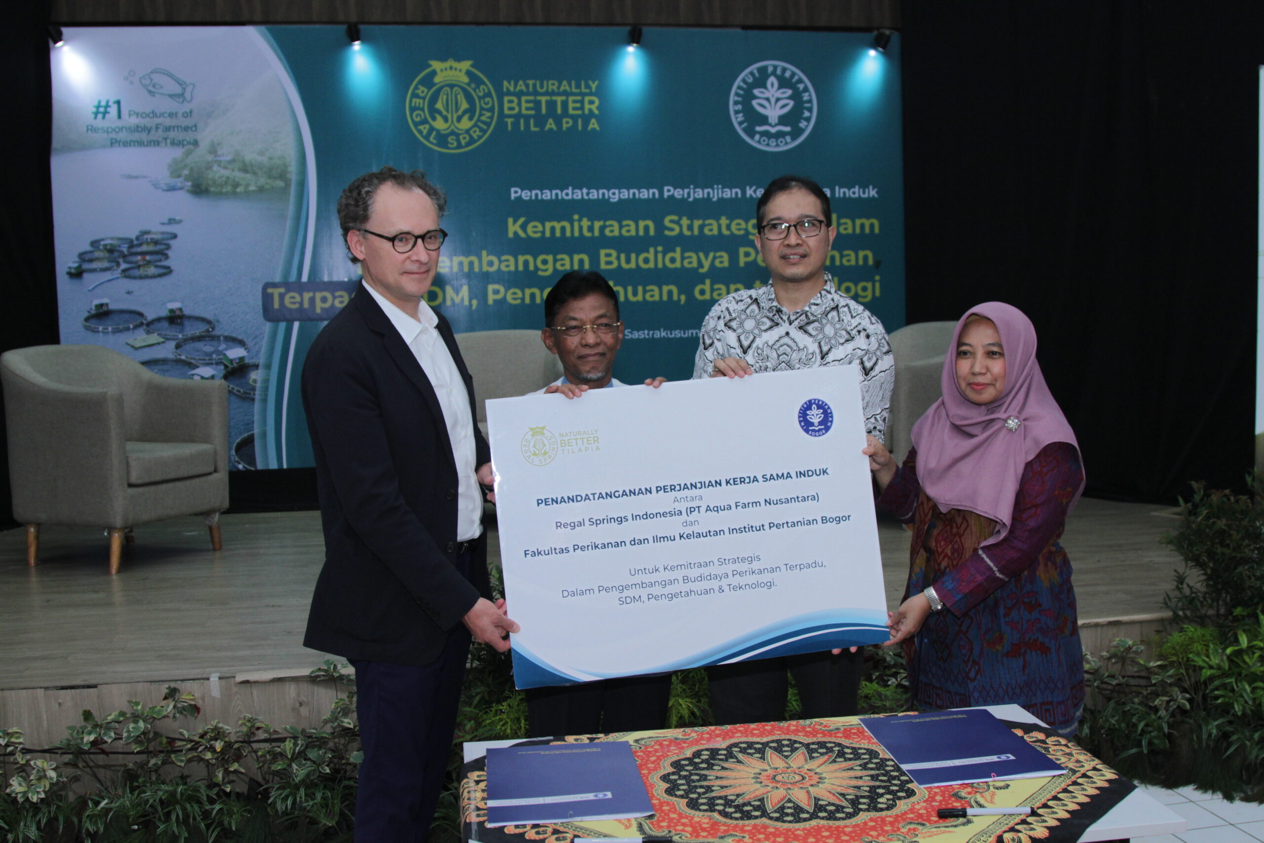 Support for Integrated Fisheries Cultivation, Regal Springs Indonesia ...